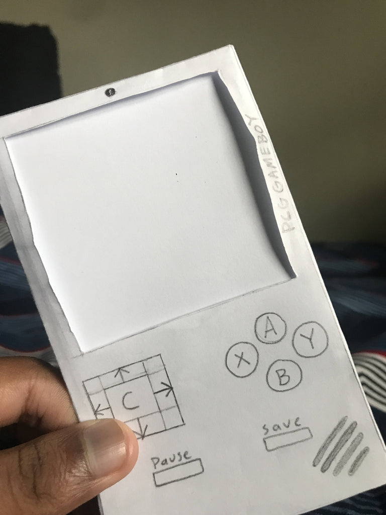 PCG GameBoy – Paper Computer Games